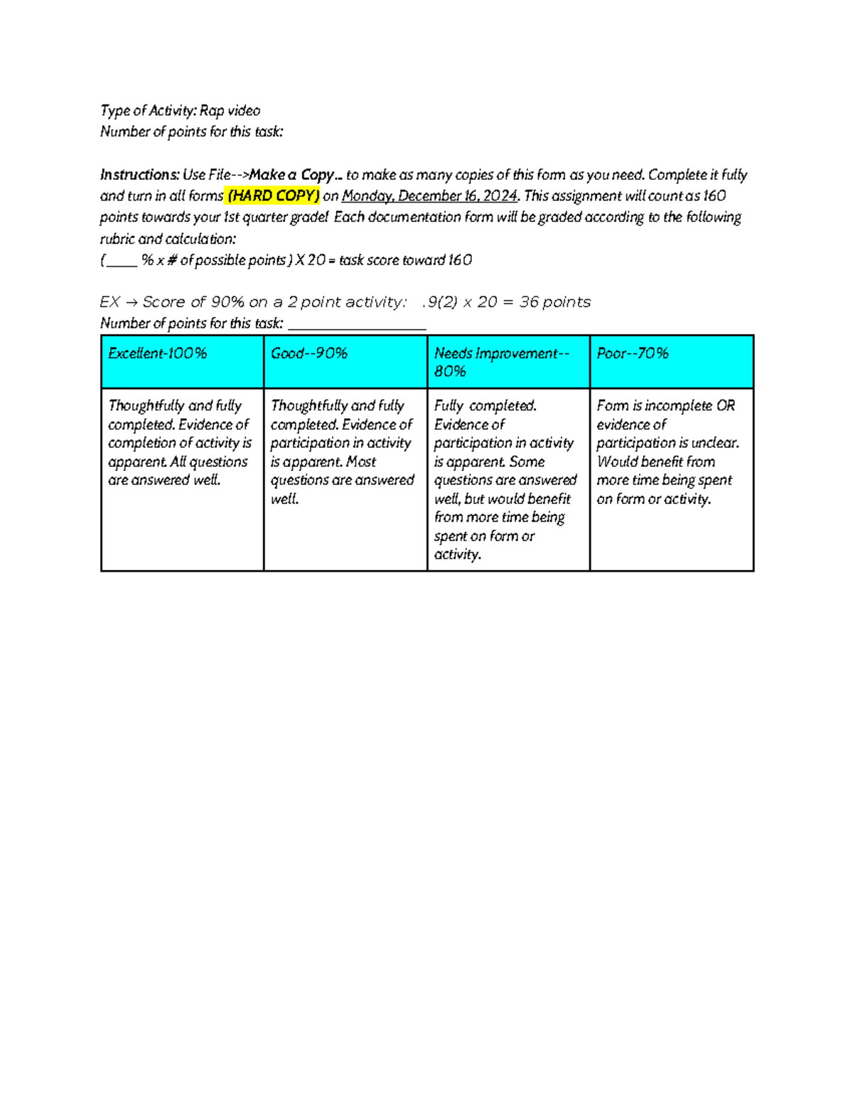 Cara Oberg Student Modified Gov Is Relevant - Scoring Documentation ...