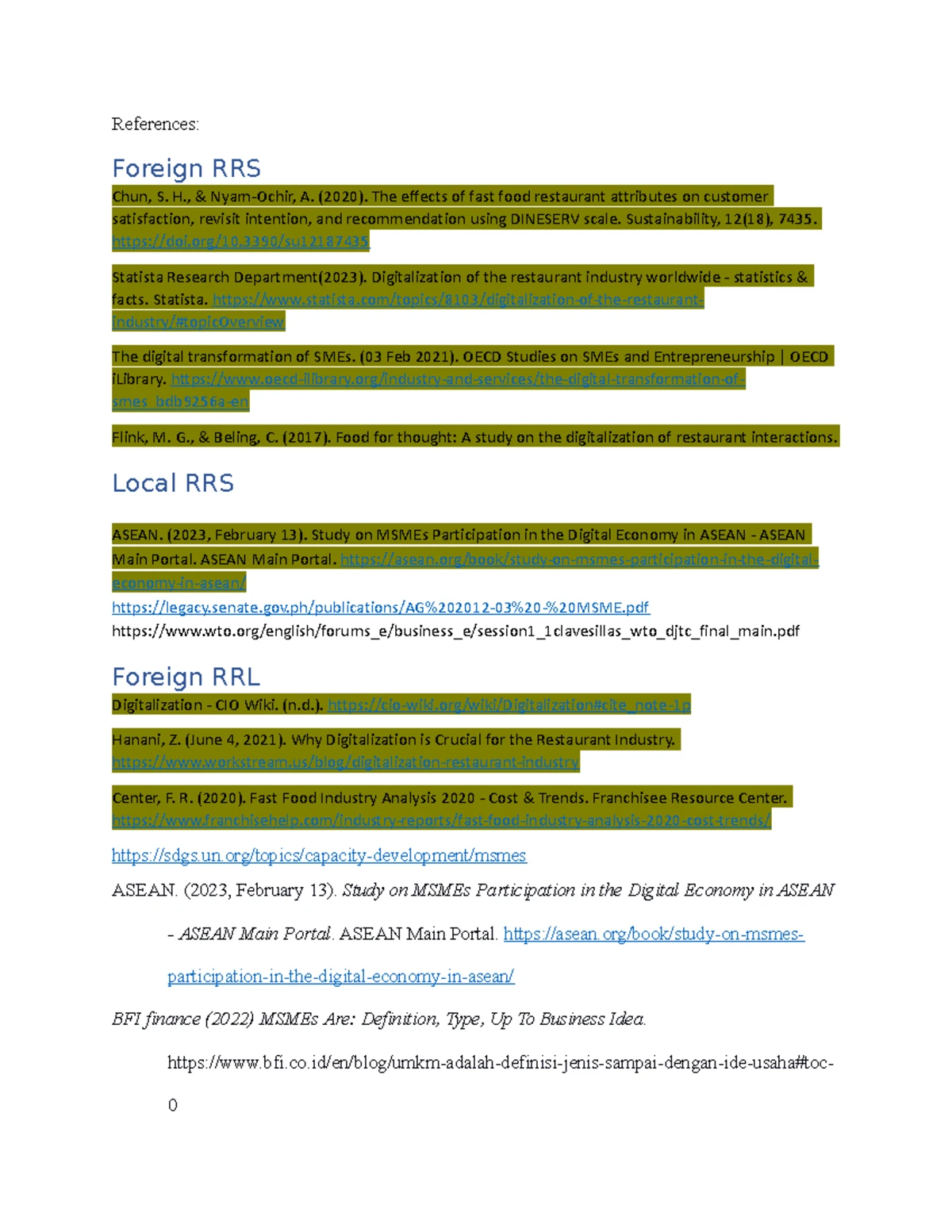 Business Proponents - BUSINESS PROPONENTS The proponents are the seven ...