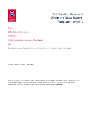 OSCM373 – Basic Operations Management Exam #2 Formula Sheet - 95 1. 95 2. 98 2. 99 2. 2 ...