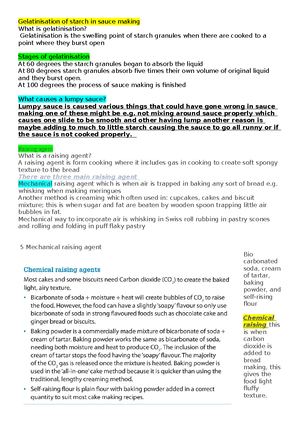 Food Preparation and Nutrition NEA 2 AFL - Assessment For Learning ...