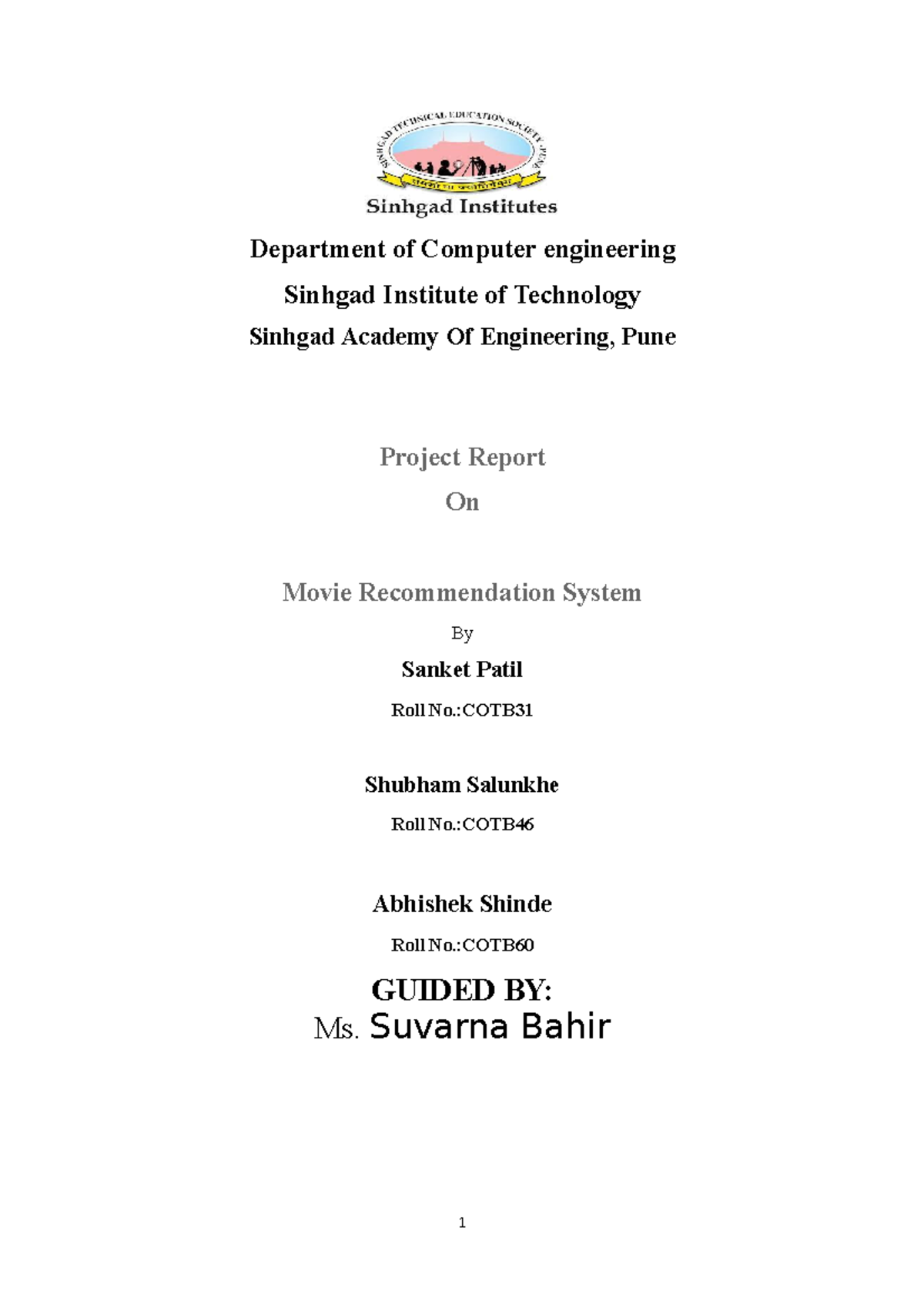 Develop a movie recommendation model using the scikit-learn library in ...