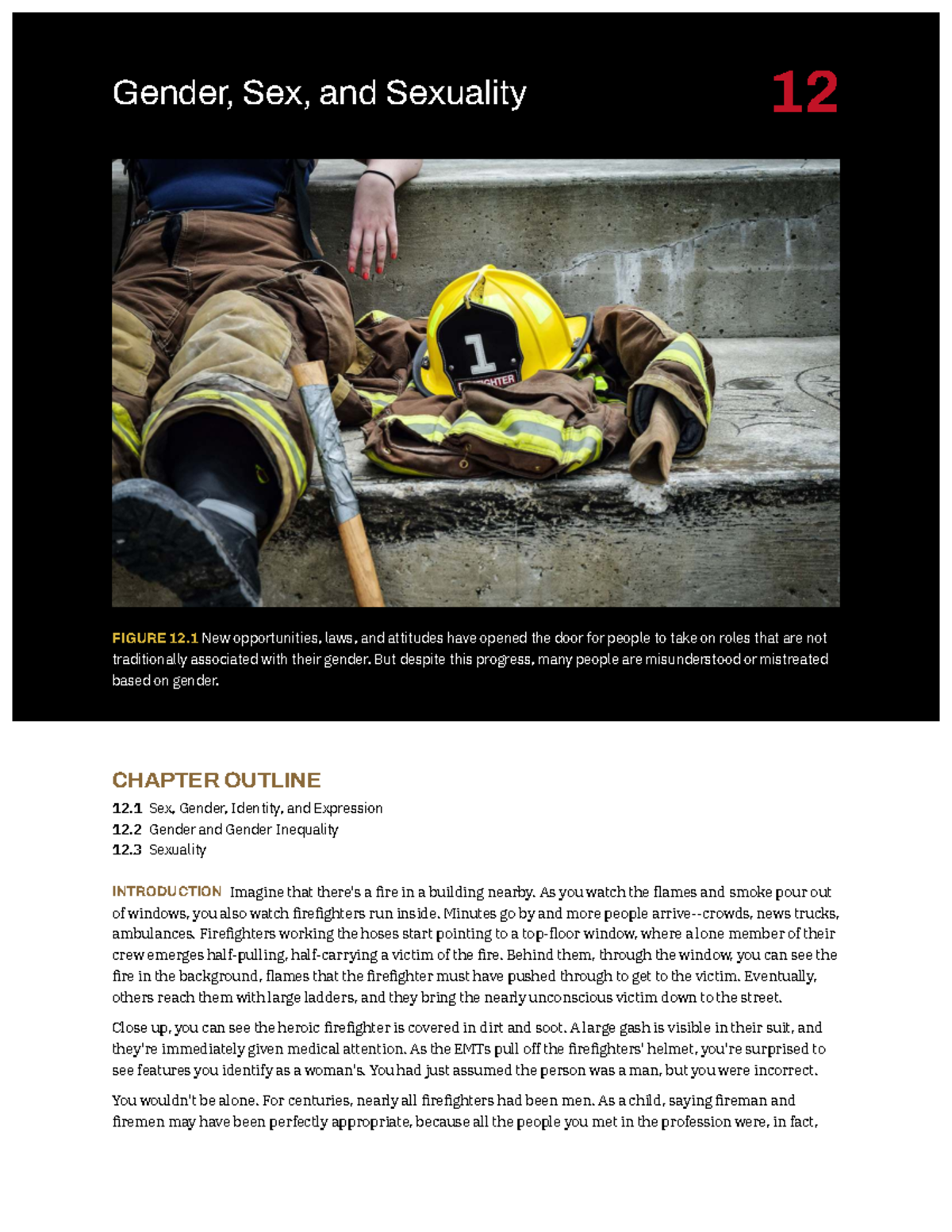 Gender, Sex, and Sexuality: An Interdisciplinary Overview (Course Code ...