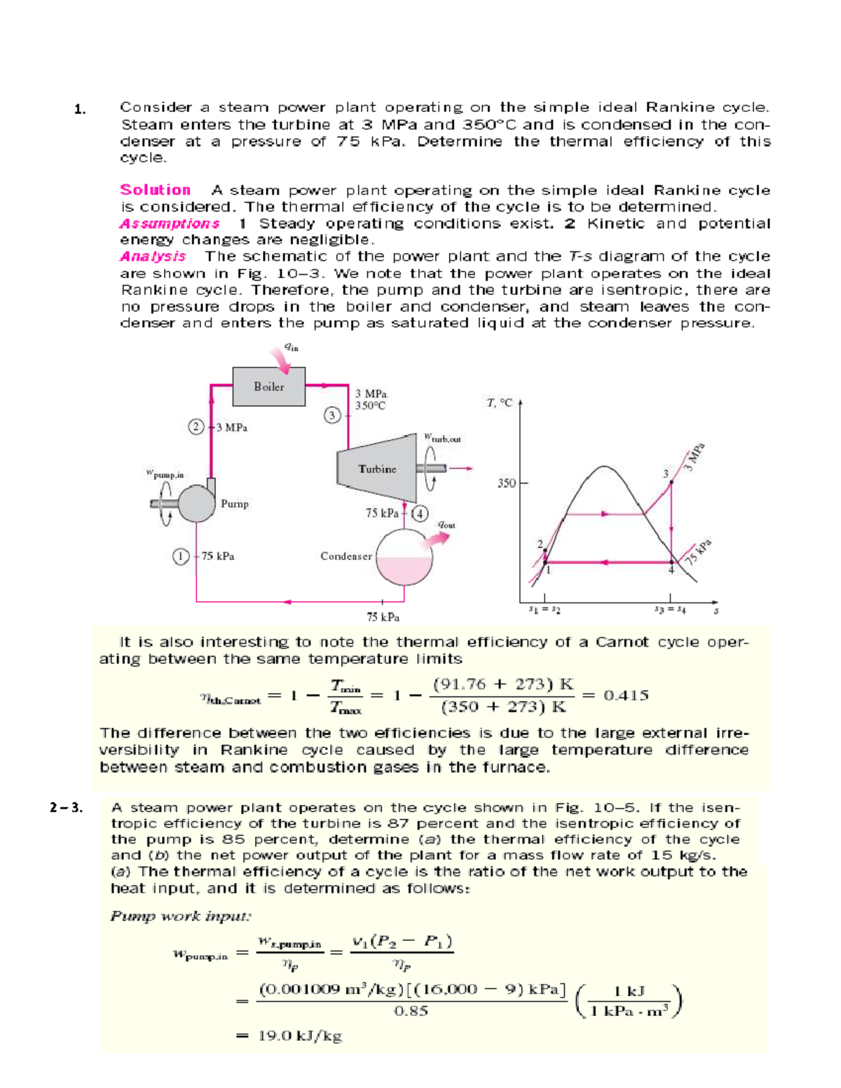 Thermo 2 - Practice Solutions Manual for Exam Preparation - Studocu