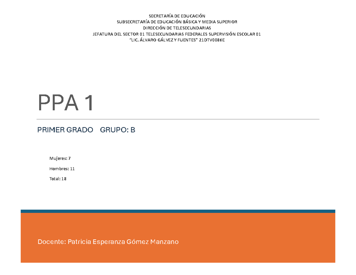 PPA 1 Primer Grado: Proyecto Narrando Soluciones Comunitarias - Studocu
