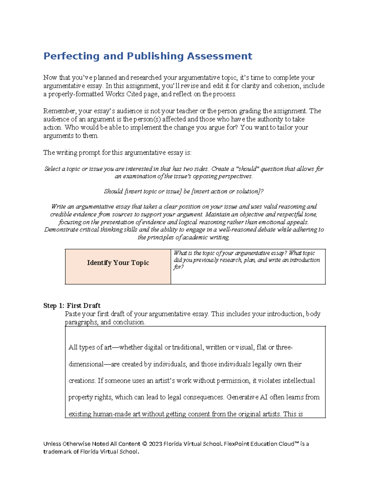 ENG 101: Argumentative Essay Writing and Reflection Guide - Studocu