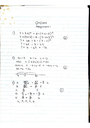[Solved] UNISA 2023 QMI150023S2 Welcome Message Assessment 7 QUIZ - Elementary Quantitative ...