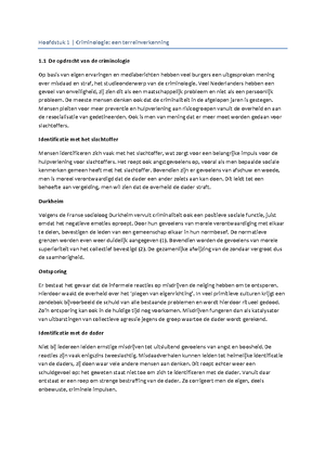 Www fishersci - Summary Actuele Criminologie - Nous faisons avancer la ...