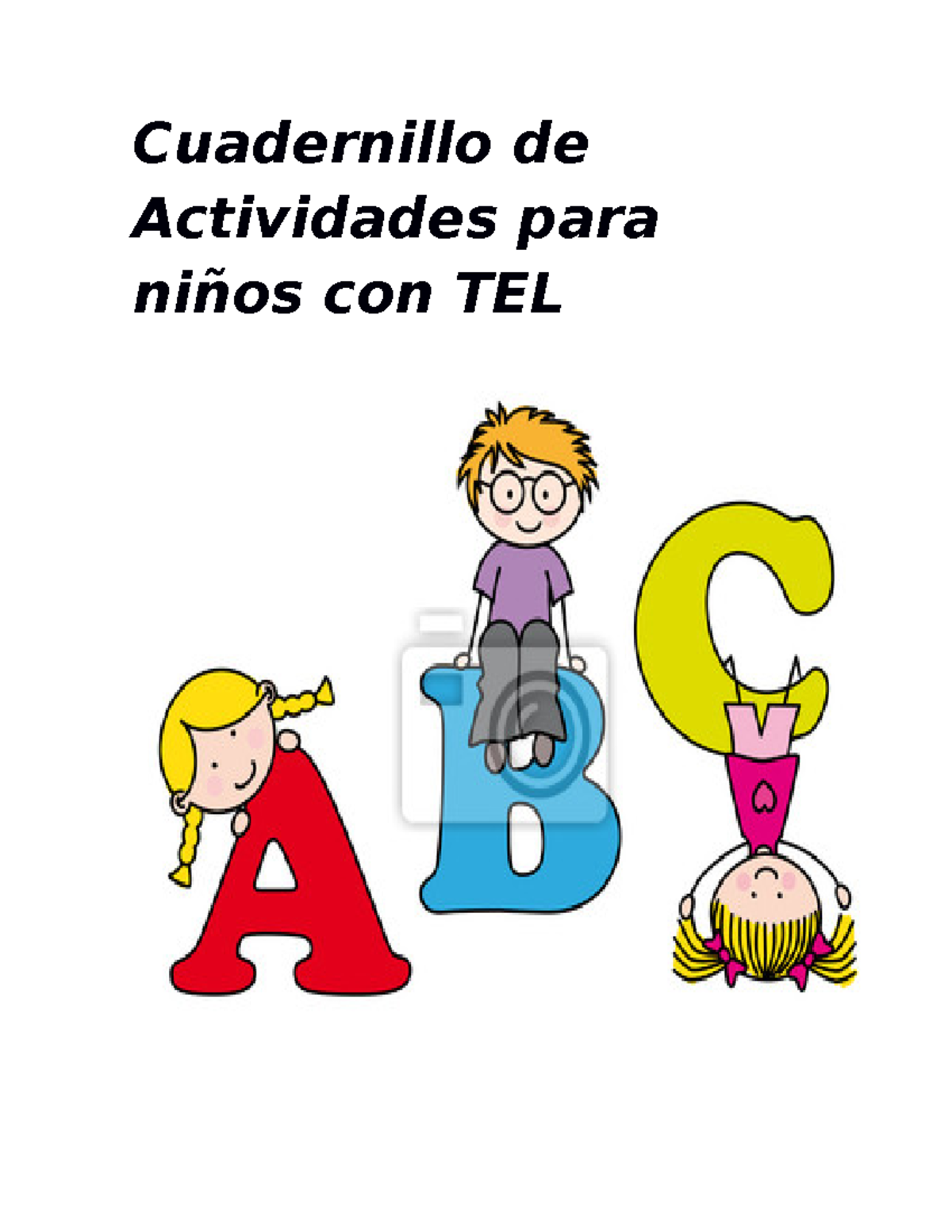 Cuadernillo de Actividades para Niños con TEL: Ejercicios Linguales ...