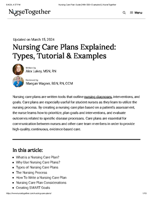 Self-Care Deficit Nursing Diagnosis & Care Plans Nurse Together ...