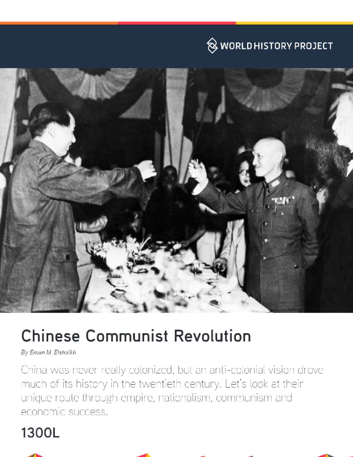 Chinese Communist Revolution Overview and Analysis - Chinese Communist ...