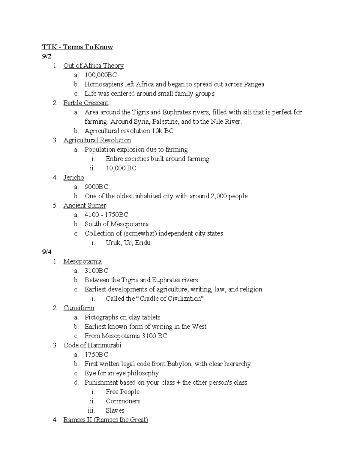 Roman Republic and Empire: Key Events and Figures Overview (HIST 101 ...