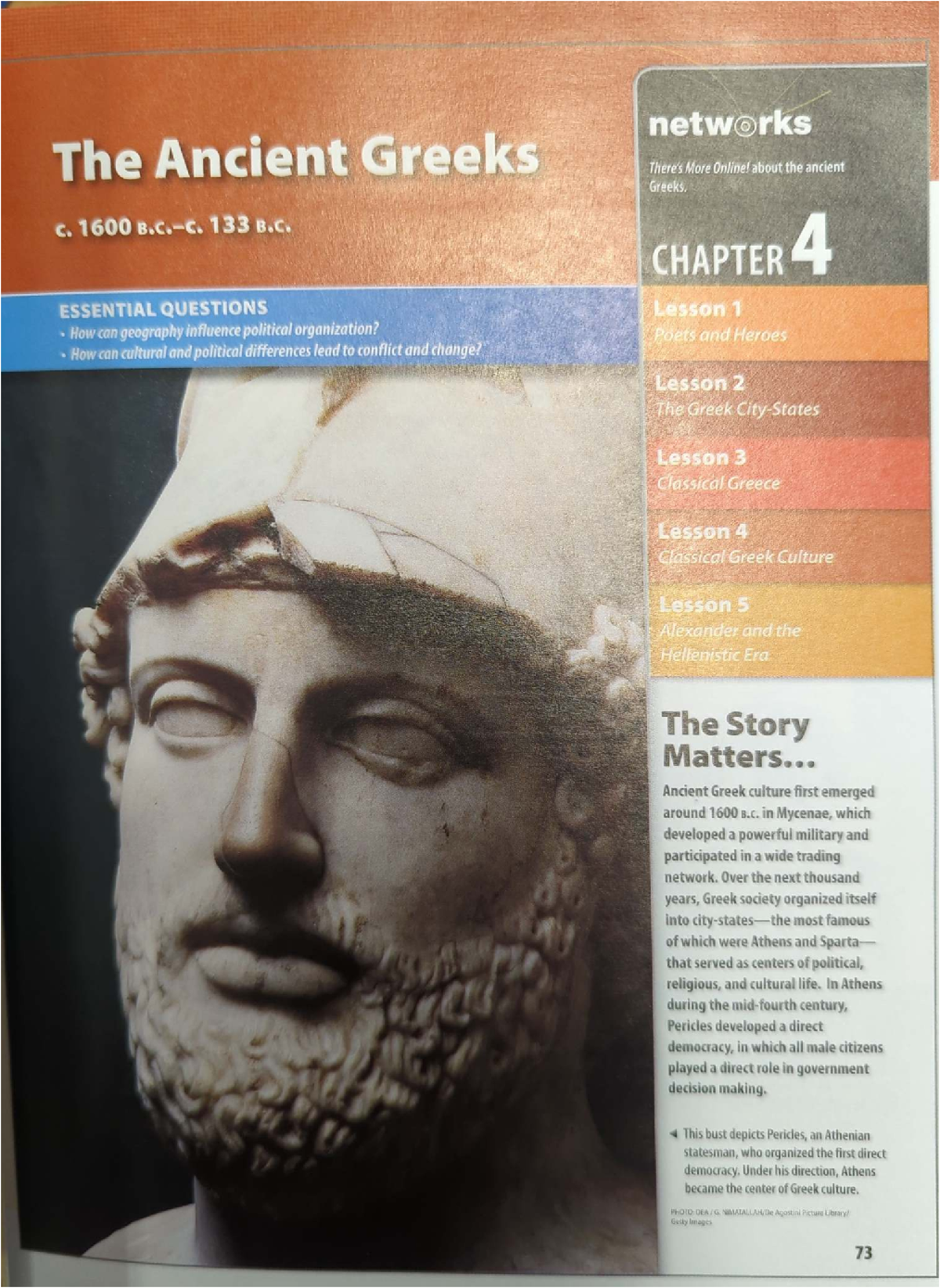 Reflections on Ancient Greek Civilization - HIST 101 Chapter Notes ...