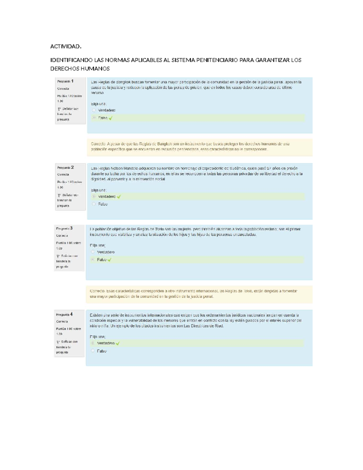 Derechos Humanos en Reclusión Penitenciaria - Actividad Módulos 2 y 3 ...