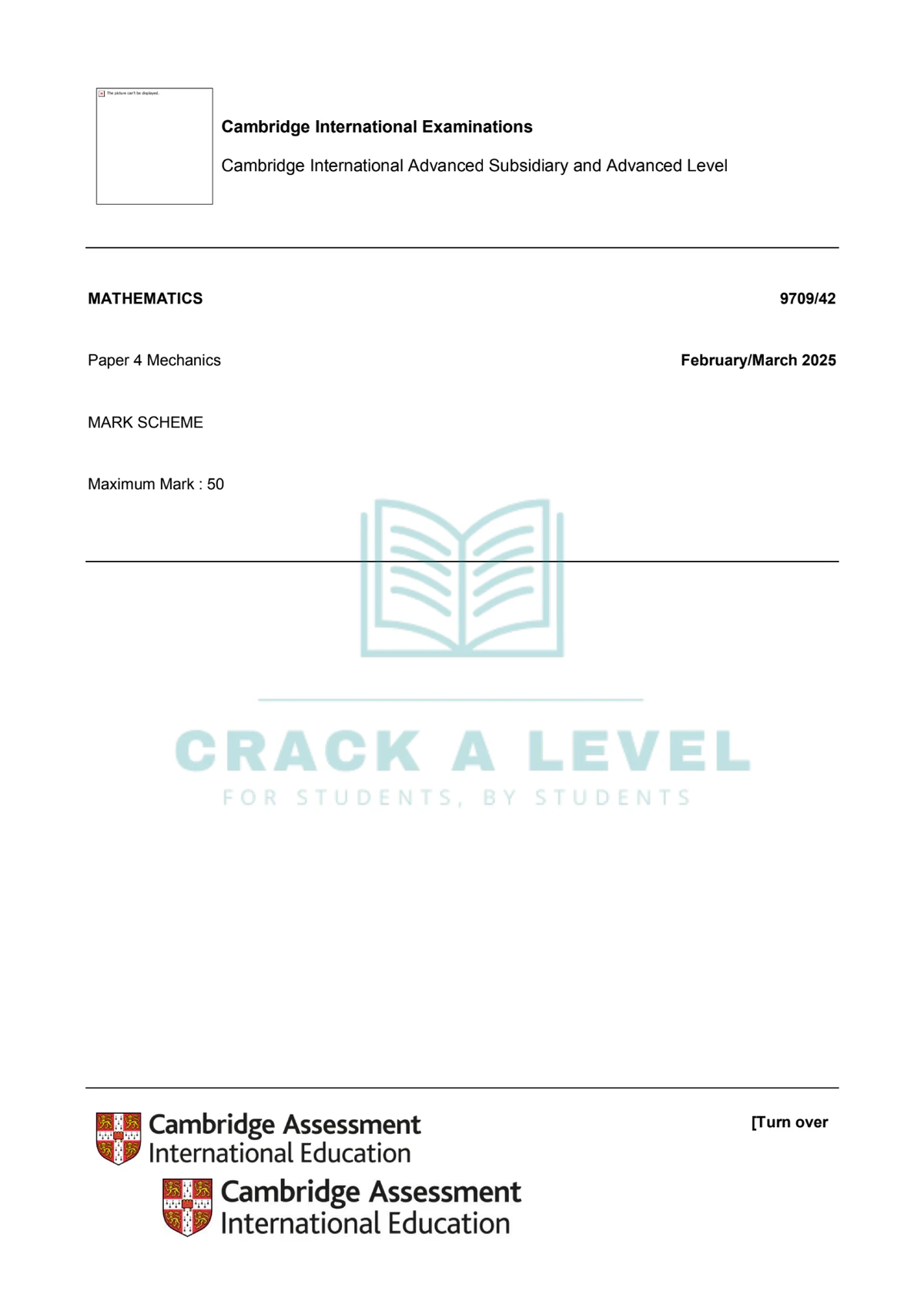 Feb-March 2025 9709 52 MS - A Level. pdf - Cambridge Assessment ...