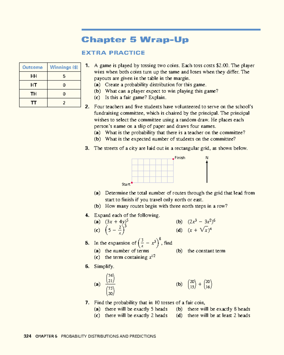 DMSB324 Chapter 5 Probability Distributions & Predictions Notes - Studocu