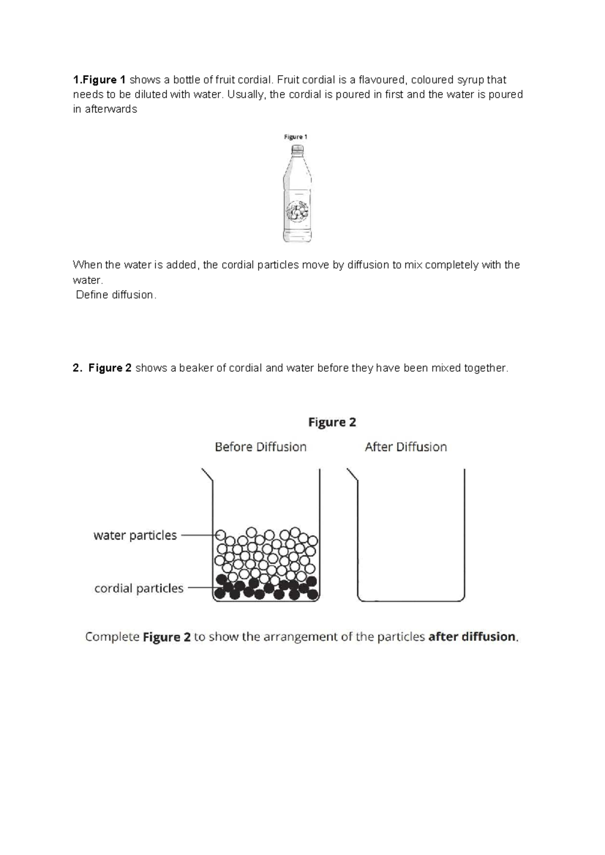 Biology 101: Diffusion and Osmosis Study Guide & Answer Key - Studocu