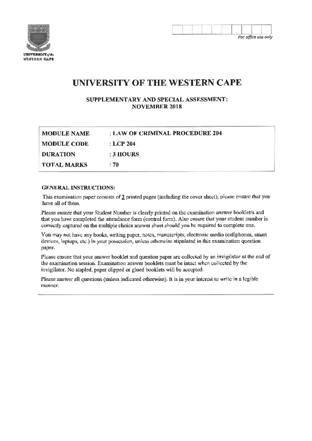 Criminal Procedure Act, No. 51 of 1977 - CRIMINAL PROCEDURE ACT NO. 51 ...