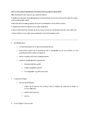 CPD1501 Study Guide - Summary and Study Notes Col - Contents - Studocu