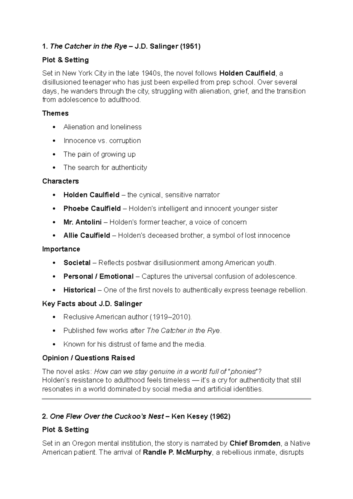 Engels Leerdoelen: Analyzing Rebellion in Literature (6VWO) - Studeersnel