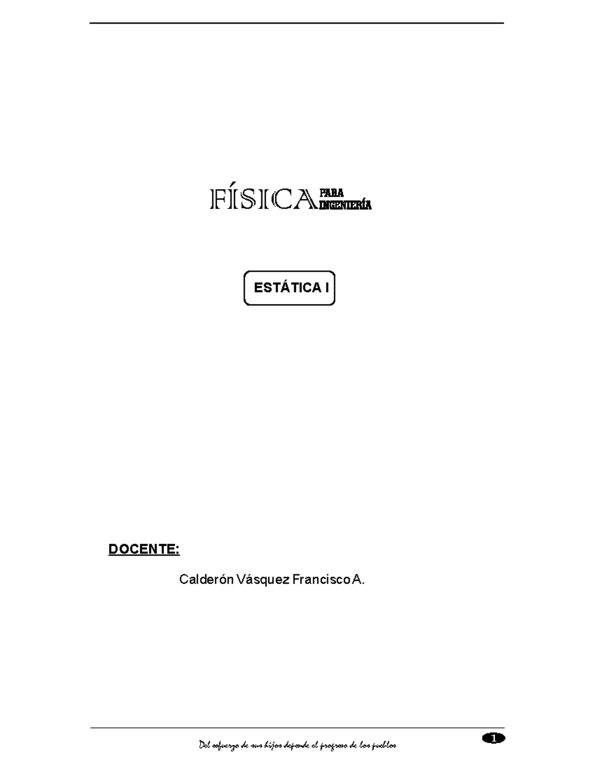 FÍSICA I - ESTÁTICA I: Guía de Ejercicios y Conceptos Clave - Studocu