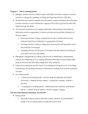 [Solved] A company reported the following information for its most ...