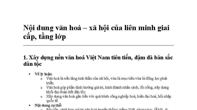 Nội dung văn hoá-xã hội - hjhhhh - Nội dung văn hoá – xã hội của liên ...
