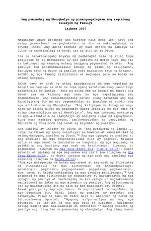 Post Activity Report - Province of Leyte Municipality of Julita OFFICE ...