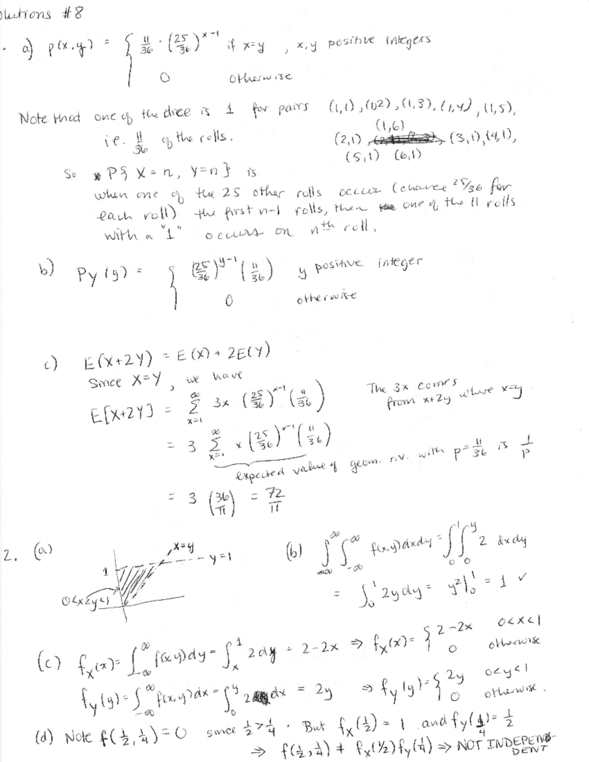 Solutions to Problem Set 08: Calculus Concepts and Techniques - Studocu