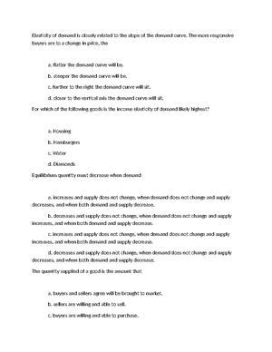 C211 Study Guide Question - Competency 5: Assessing Global Economic ...