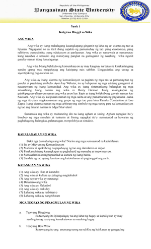 GE9-Module-8-El Filibusterismo - PANGASINAN STATE UNIVERSITY Study ...