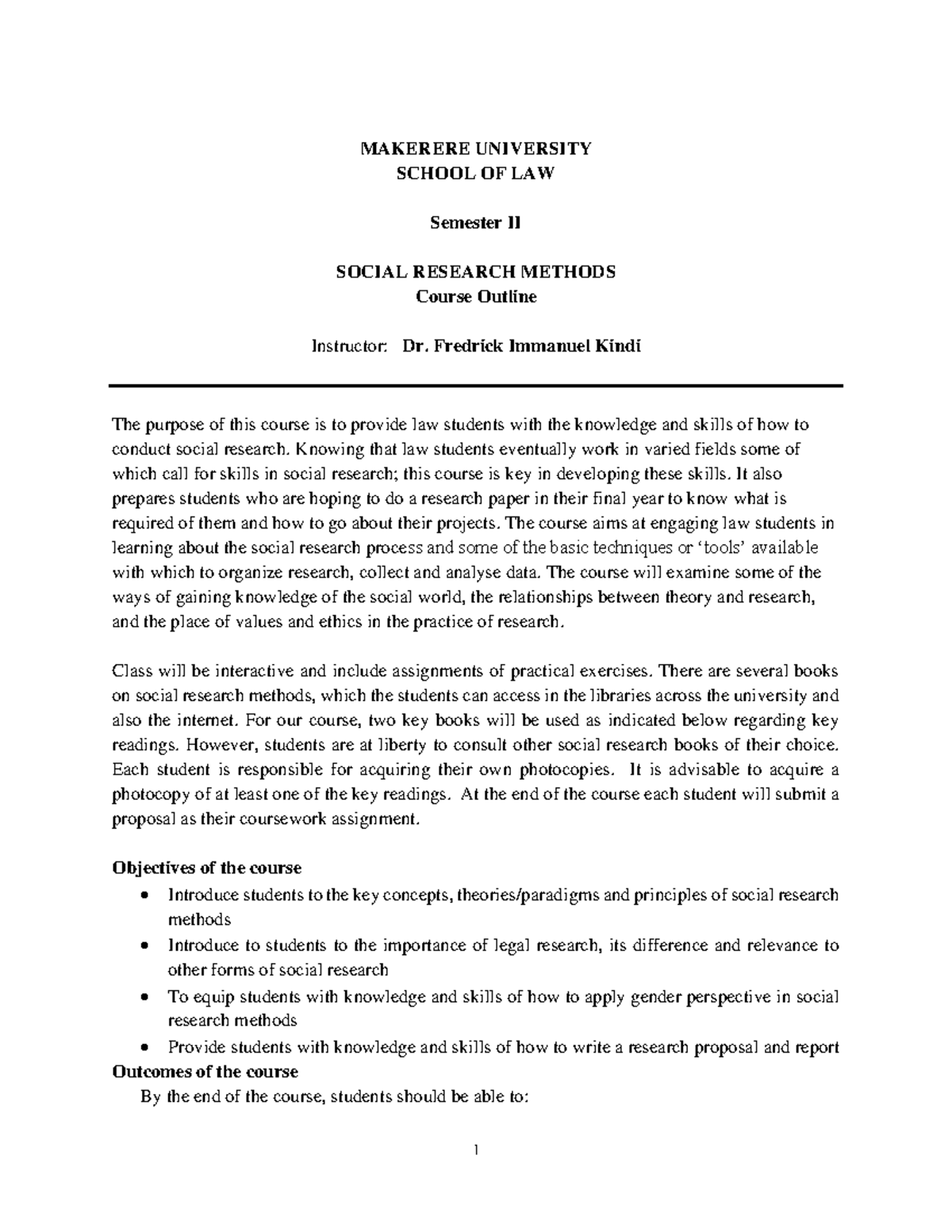 METH 101: Social Research Methods Study Notes for Law Students - Studocu