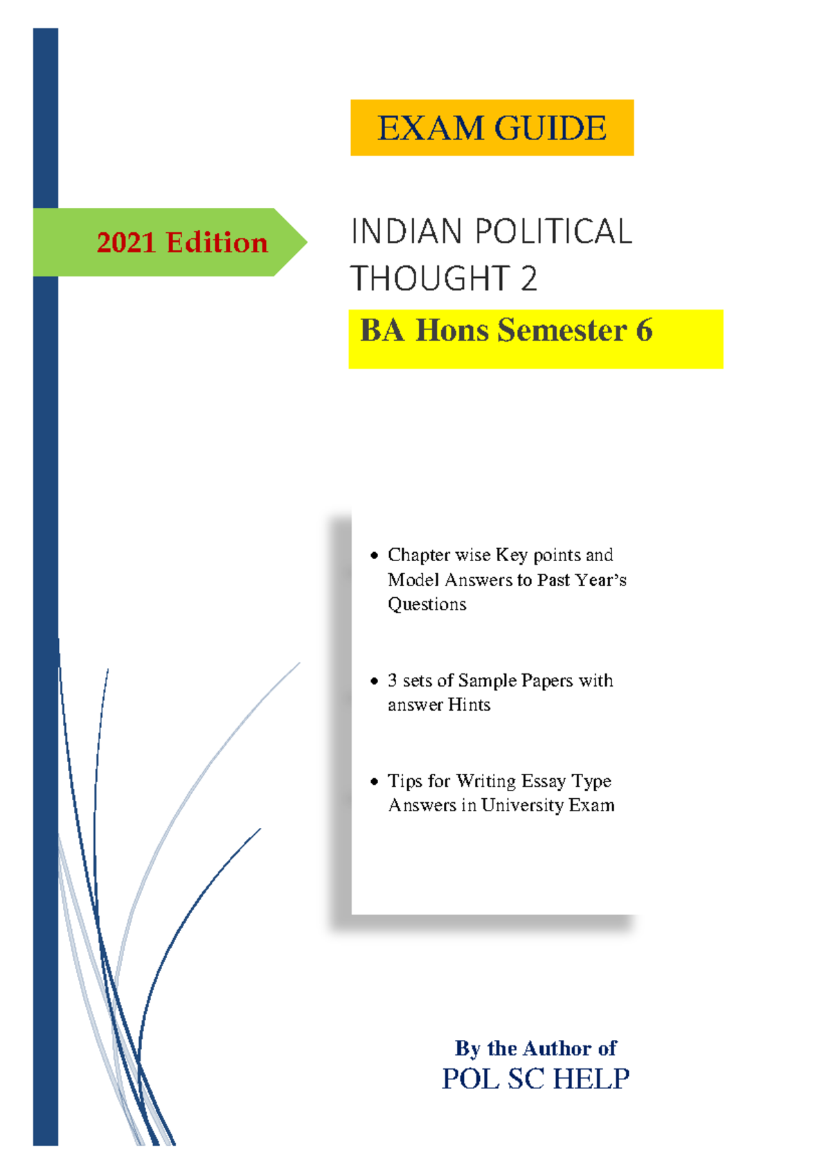IPT 2 POL Science HELP - helpful - 2021 Edition By the Author of POL SC ...