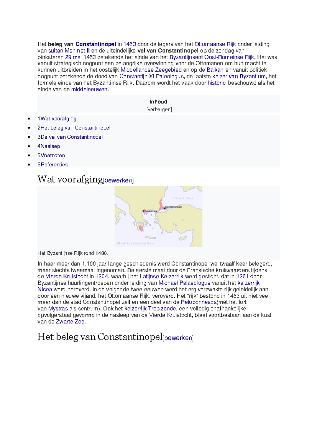 Het Beleg en de Val van Constantinopel (1453): Een Historisch Overzicht ...