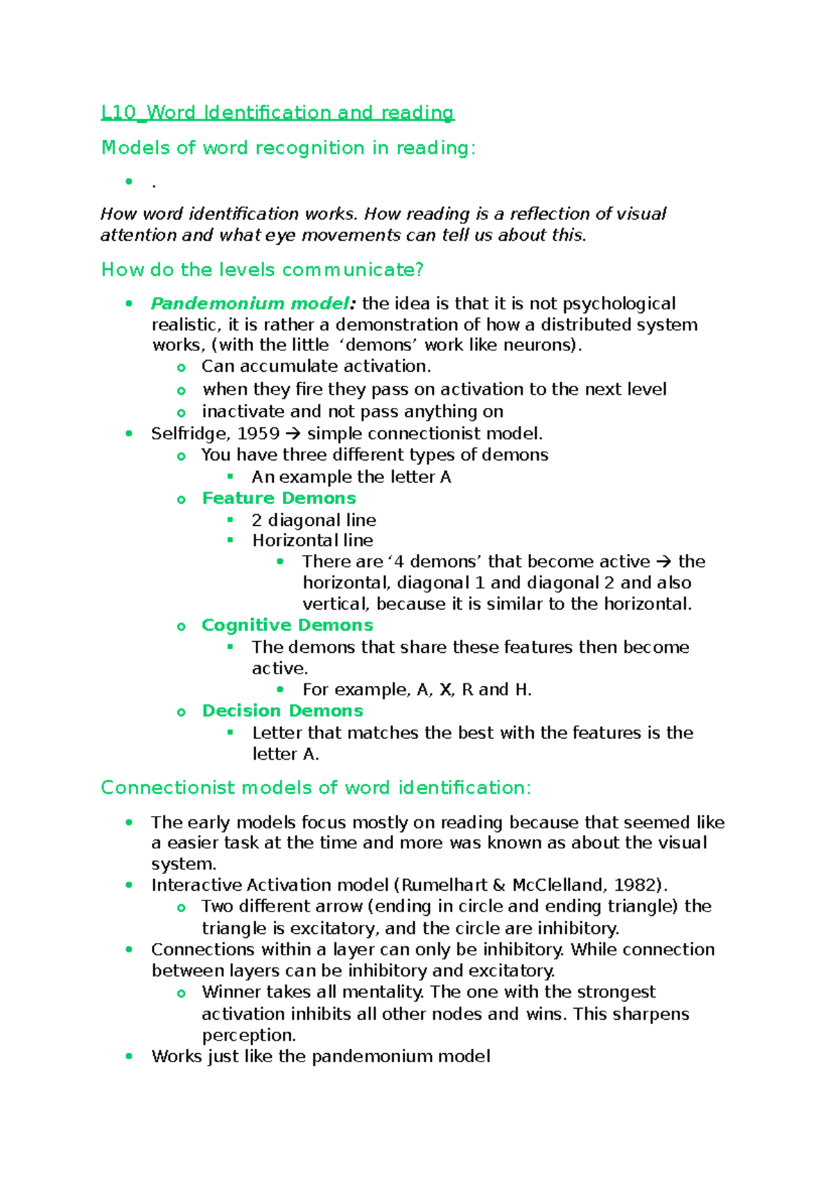 L10 Word Identification and Reading - L10_Word Identification and ...