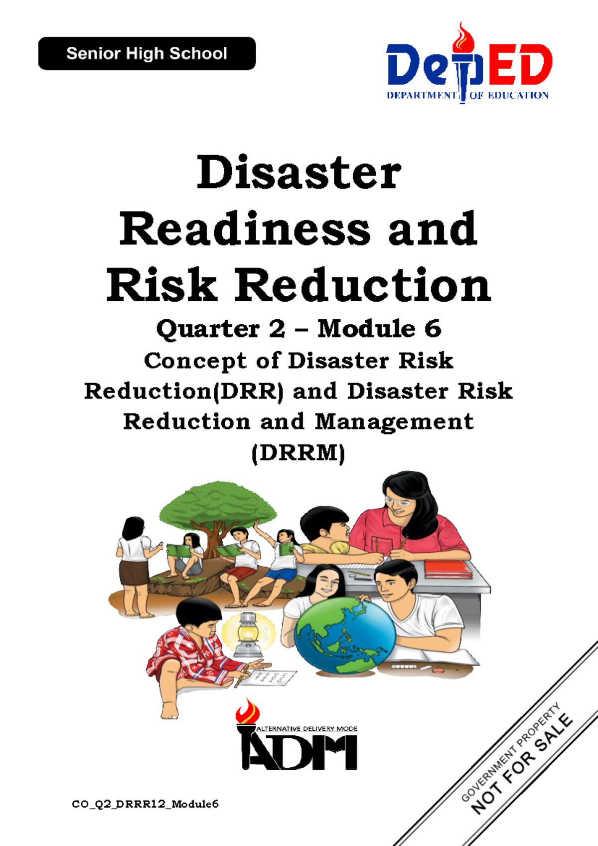 DRRR12 Q2 Mod6 Understanding Disaster Risk Reduction (DRR) & DRRM - Studocu