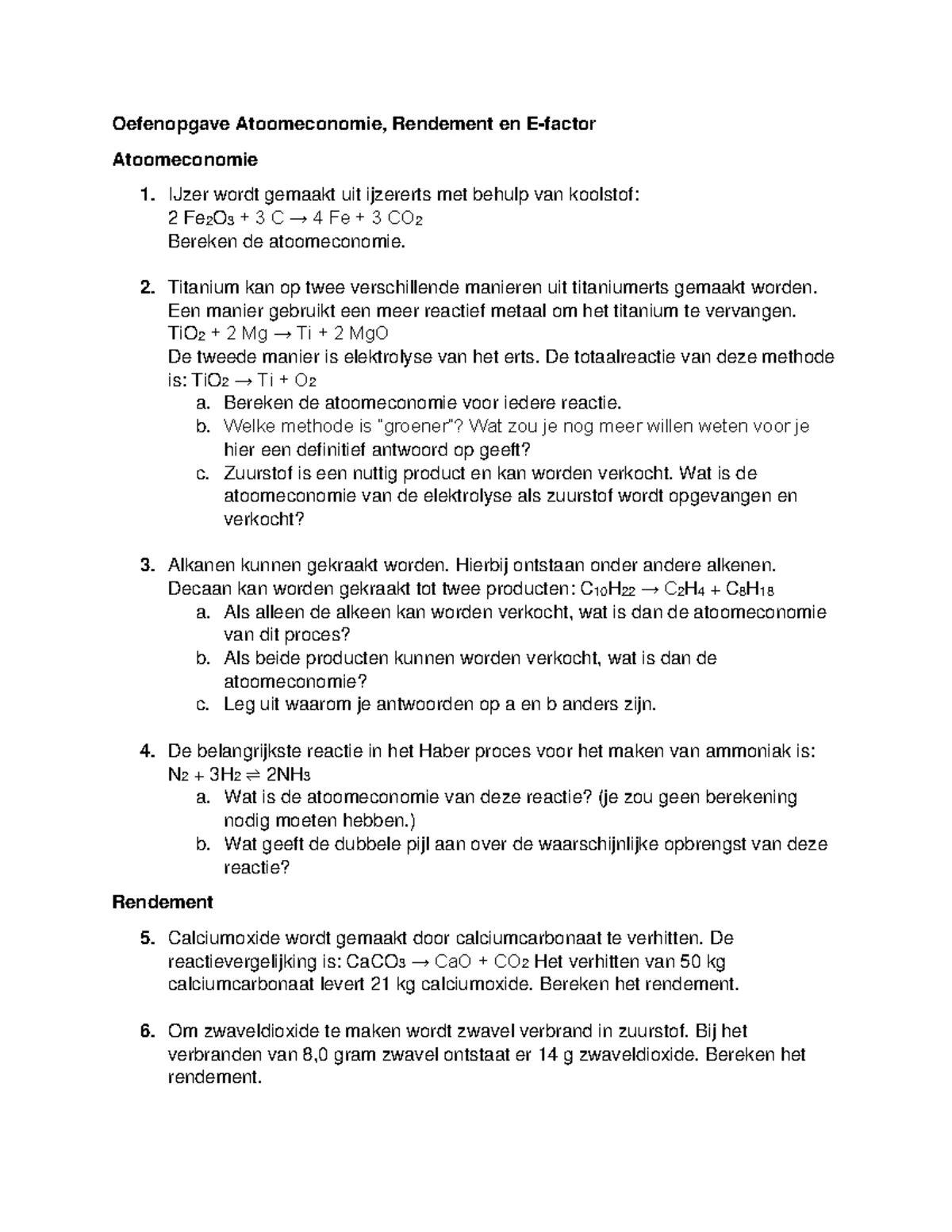 Mol-schema - schema mol rekenen - Scheikunde - M = massa (g) ρ ...