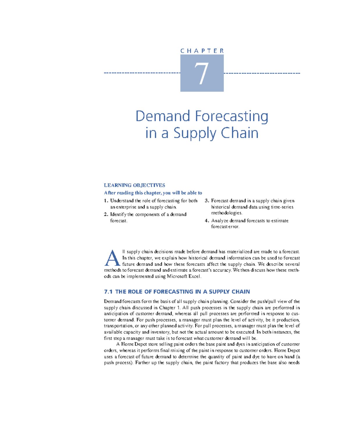Chapter 7: Demand Forecasting in Supply Chain (SCM 101) - Studocu