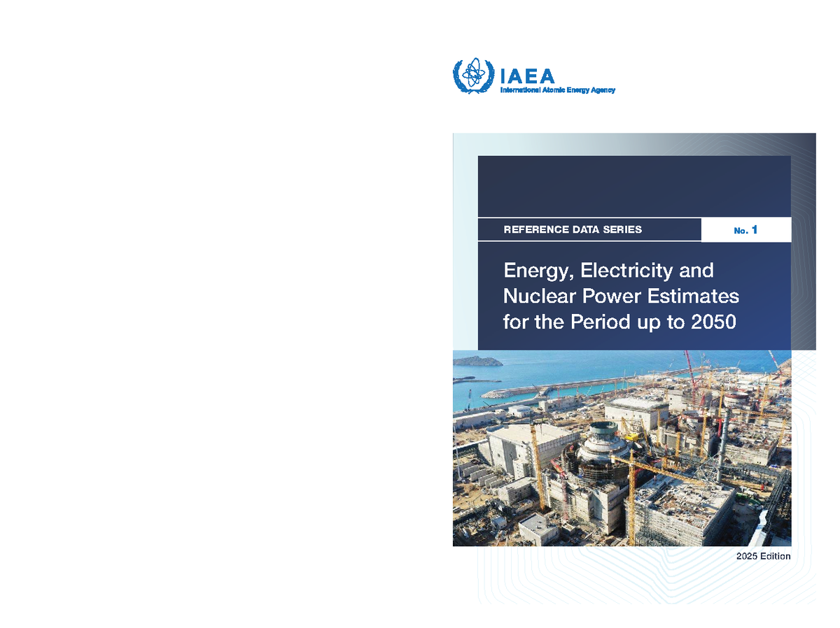 Energy, Electricity & Nuclear Power Projections (RDS-1-45) 2025 Edition ...