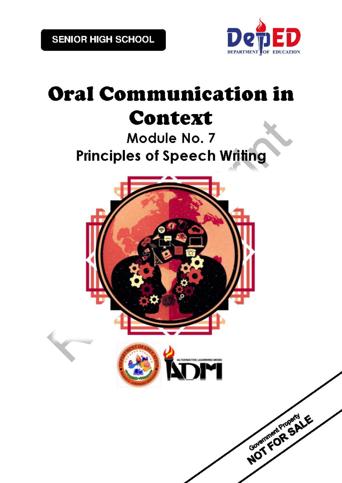 Oral Comm Q2 Mod7: Principles of Speech Writing Guidelines - Studocu