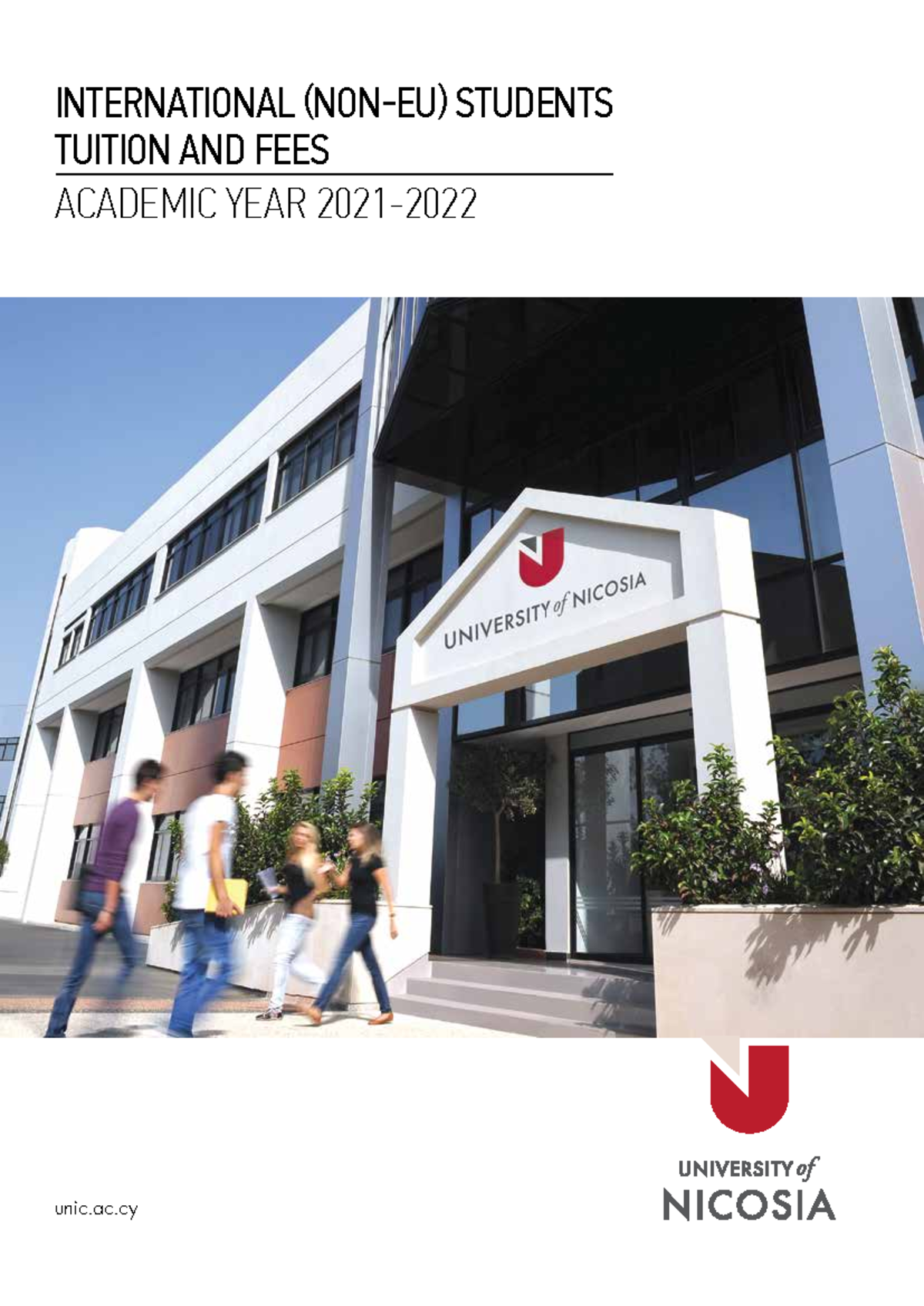 International Tuition Fees 2021 2022 - unic.ac INTERNATIONAL (NON-EU ...