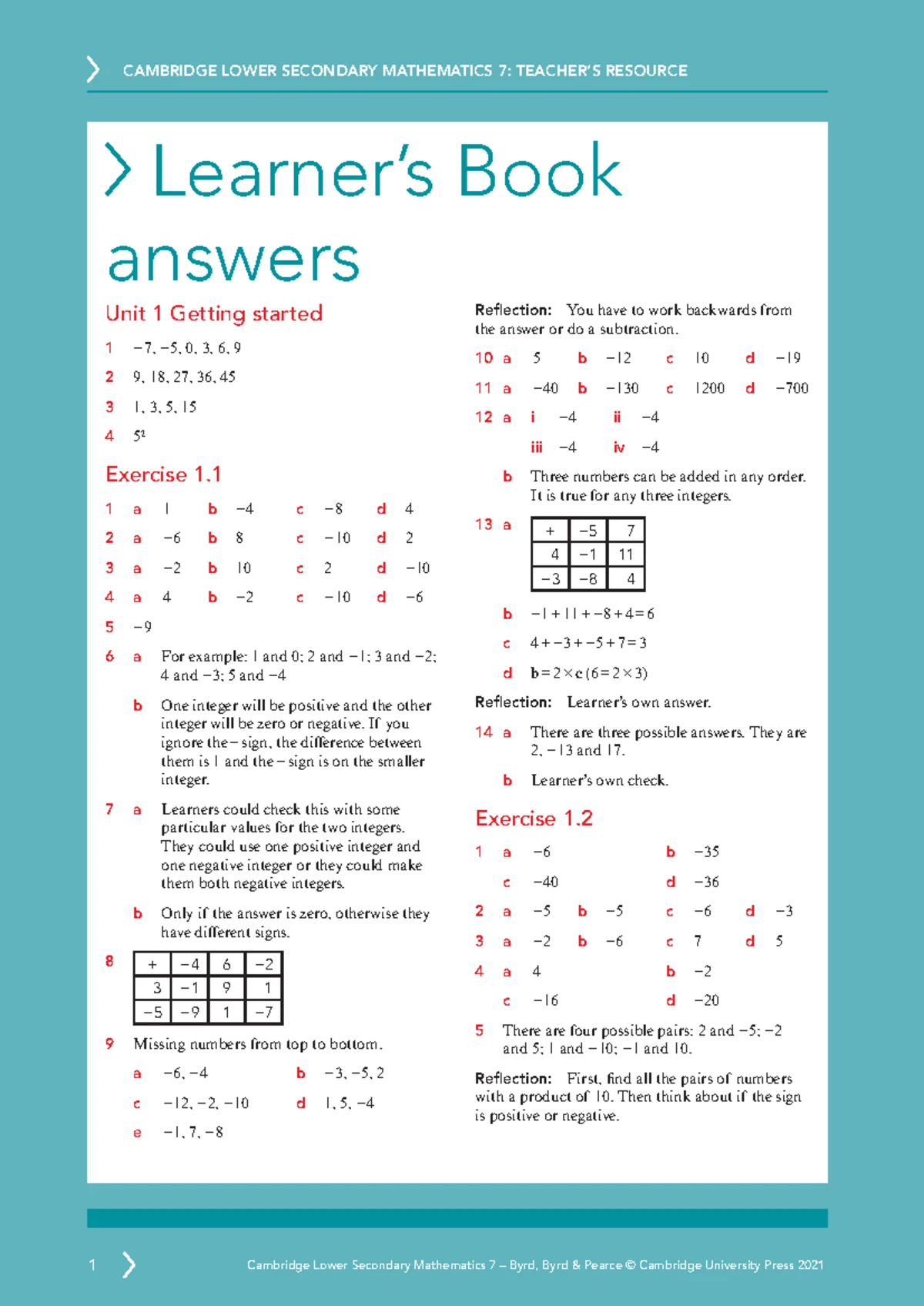 Math Stage 9 Progression Test Paper 1 - 2025 (Cambridge) - Studocu
