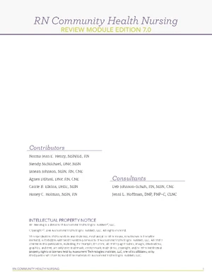 Community Health Nursing - Study Notes & Assignments - Studocu