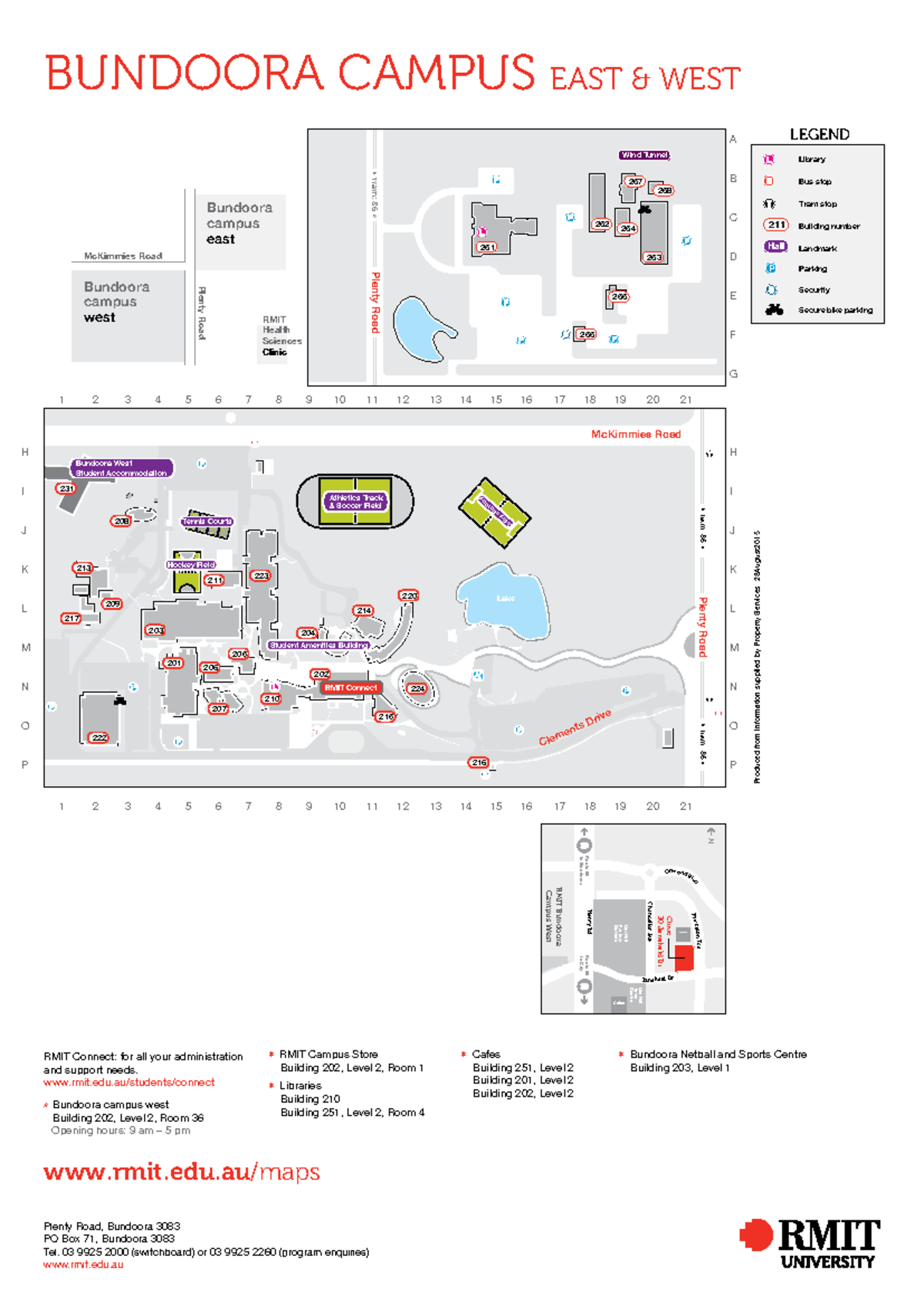 Bundoora-Campus-map EVE-1 - Plenty Road, Bundoora 3083 PO Box 71 ...