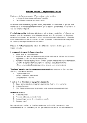 La réactance psychologique - La réactance psychologique Notes lecture ...