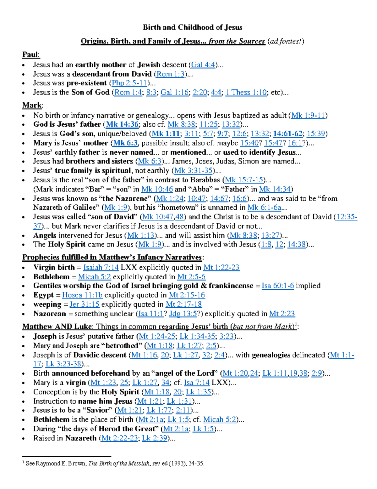 Birth and Childhood of Jesus: Insights from Biblical Sources - Birth ...