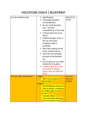 [Solved] Which information should the nurse have when assessing a ...