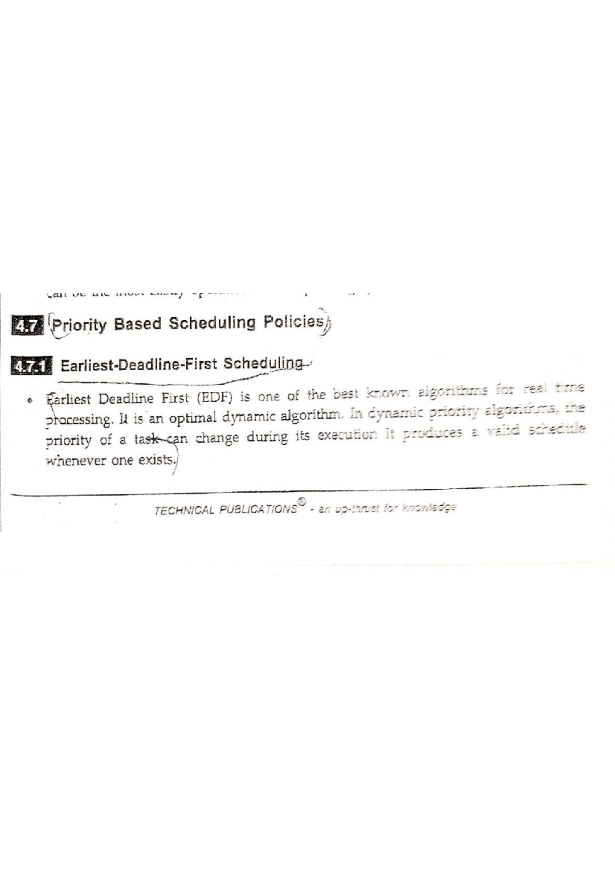 Priority-Based Scheduling Policies: EDF and RM Algorithms in Embedded ...