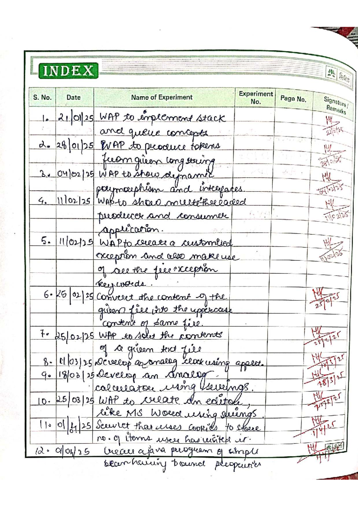 Ipu B Tech Java Practical File Stack Queue And Polymorphism Waps