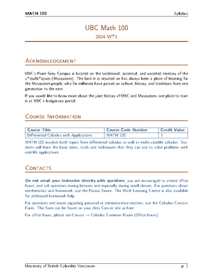 Math 100 Practice Final - MATH 100 Practice Exam 2 Duration: 2 hours ...
