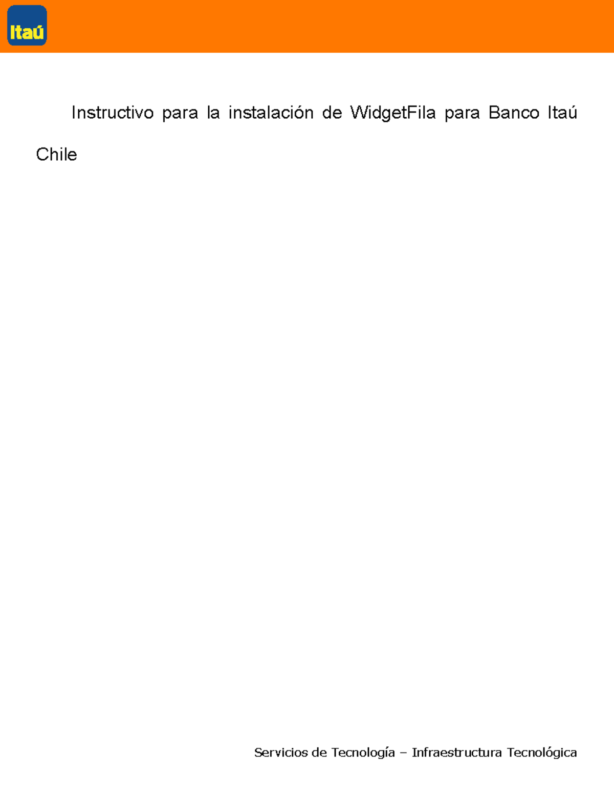 Work Instruction Widget Fila - Instructivo para la instalación de ...